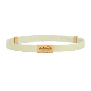 Bottega Veneta Leather Point Lock Belt - Multicolor