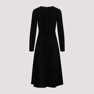 Balenciaga Long Sleeve Round Neck Dress