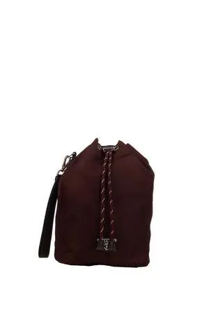 Prada Drawstring Bucket Bag - Multicolor