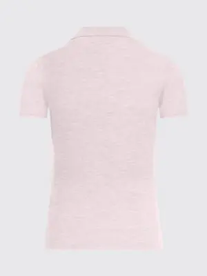 Max Mara Ribbed Knit Polo Shirt - Pink