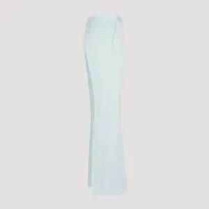 JIL SANDER Wool Trousers - Blue