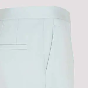 JIL SANDER Wool Trousers - Blue