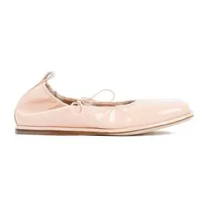 Simone Rocha Simone Rocha Heart Toe Lace-Up Ballerinas Multicolor