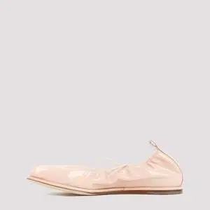 Simone Rocha Heart Toe Lace-up Ballerinas - Multicolor