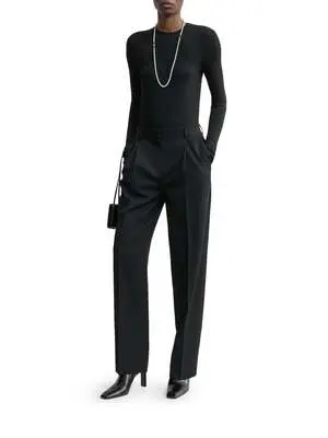 TOTEME Tailored Wool Blend Trousers