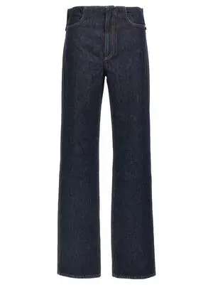 Sportmax Raw Edge Hem Jeans For Women