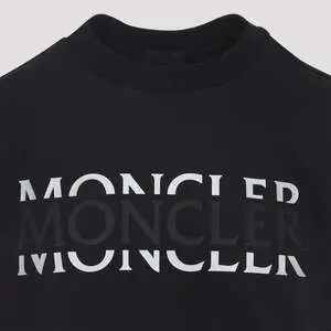 Moncler Cotton Sweatshirt With Chest Logo