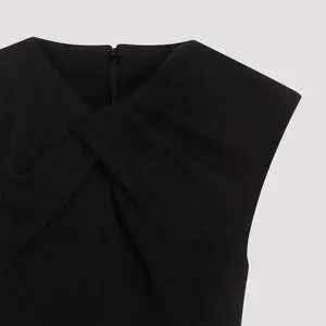 JIL SANDER Viscose Blend Draped Tank Top