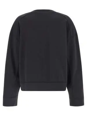 GANNI Isoli Sweatshirt With Graphic Print - Black