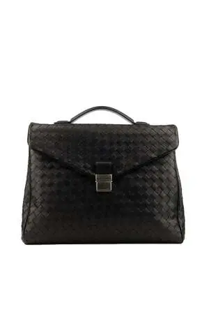Bottega Veneta Woven Briefcase - Multicolor