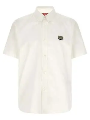 Kenzo Wild Tiger Crest' Shirt - White