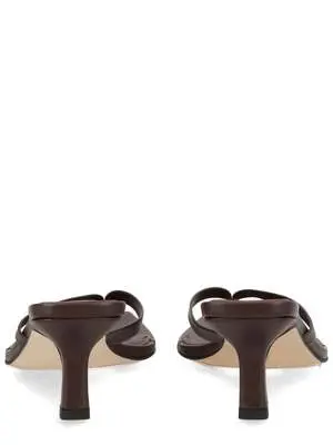 AeydĒ Wilma Heel Sandal - Brown