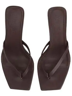 AeydĒ Wilma Heel Sandal - Brown