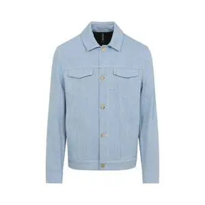 Kiton Light Cotton Jacket - Blue