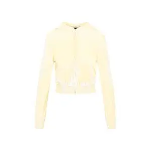 Balenciaga Fitted Zip-up Hoodie