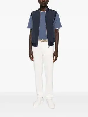 Brunello Cucinelli T-shirt With Faux-layering - Multicolor