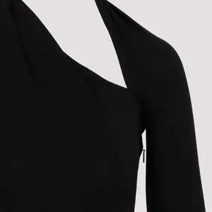 Versace One-shoulder Cocktail Dress