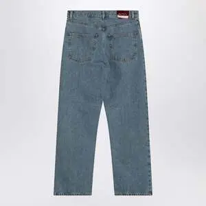 Gucci Light Wash Wide Leg Jeans