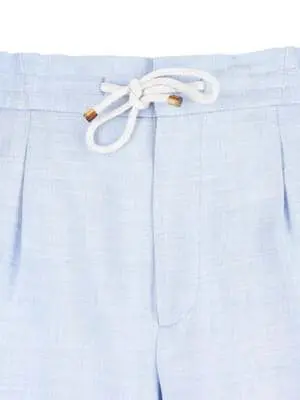 Brunello Cucinelli Linen Bermuda Shorts - Multicolor