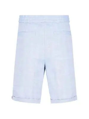 Brunello Cucinelli Linen Bermuda Shorts - Multicolor
