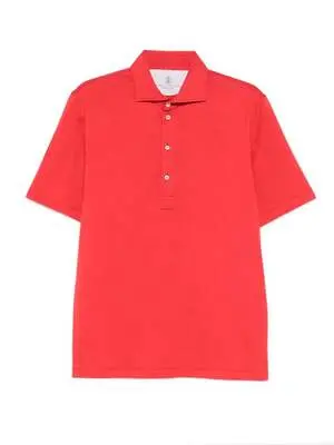 Brunello Cucinelli Short Sleeve Polo - Multicolor