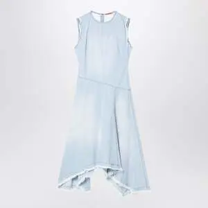 Acne Studios Asymmetric Denim Dress - Blue