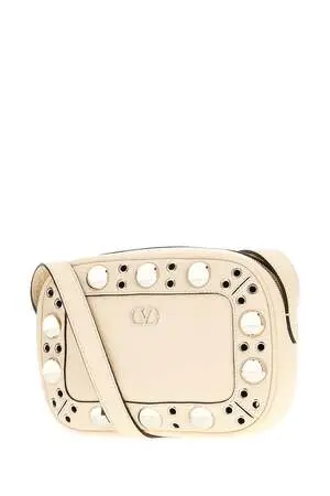 Valentino Garavani Embellished Leather Crossbody Bag