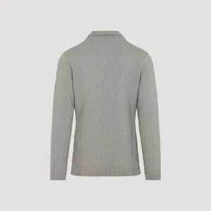 Giorgio Armani Beige Viscose Blend Blazer
