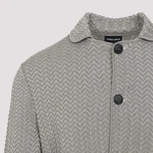 Giorgio Armani Beige Viscose Blend Blazer