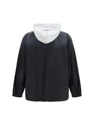 Balenciaga Oversized Sporty Jacket With Logo Detail