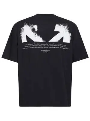 Off-White Black Jersey Half Arrow Skate T-shirt - Multicolor