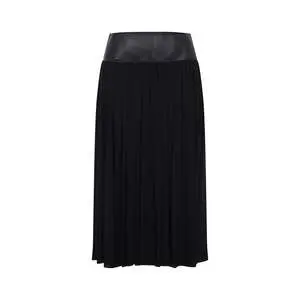 Alaïa Belt Midi Skirt - Black