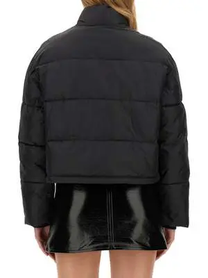 COURREGES Padded Down Jacket With Logo