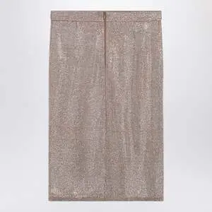 Giuseppe Di Morabito Midi Skirt With All-over Rhinestones