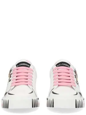 Dolce & Gabbana Portofino Sneakers - Pink