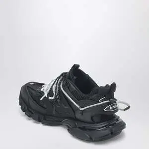 Balenciaga Low Top Track Sneakers - Black