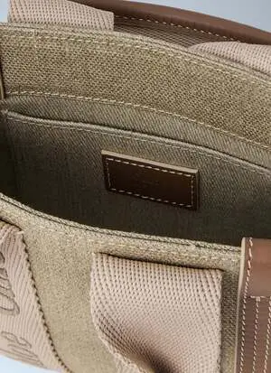 Chloé Mini Woody Tote Bag - Cream