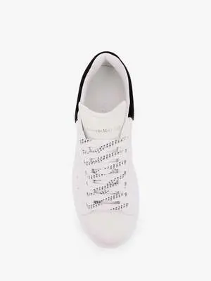 Alexander McQueen Oversized Leather Sneakers With Suede Detail - Multicolor