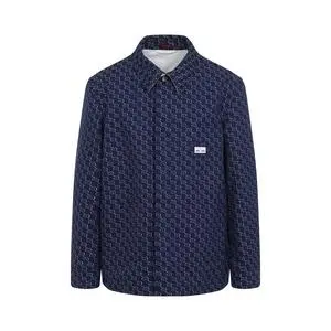 Gucci Gg Logo Shirt - Blue