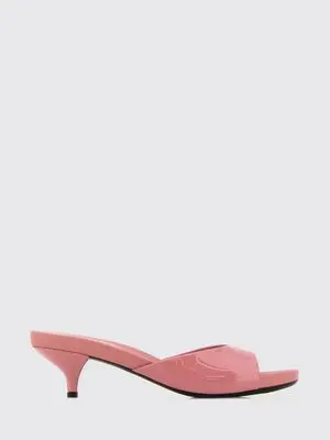 Prada Heeled Mules - Pink