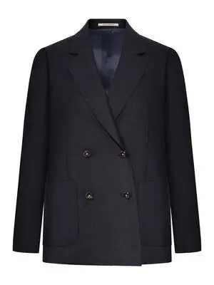 Tagliatore Paris Double-breasted Tailored Blazer - Blue