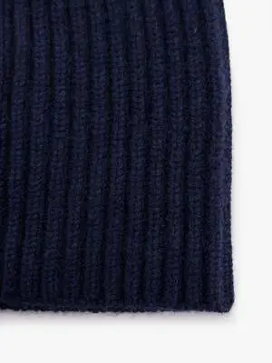 Loro Piana Ribbed Cashmere Beanie - Multicolor