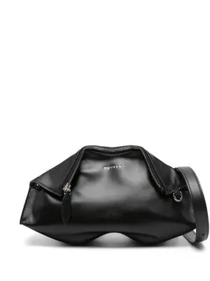 Alexander McQueen Manta Clutch - Black