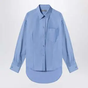 Balenciaga Cotton Shirt With Embroidered Logo