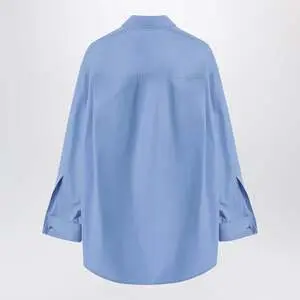 Balenciaga Cotton Shirt With Embroidered Logo