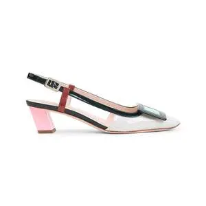 ROGER VIVIER Bv Lacquered Buckle 45 Pumps