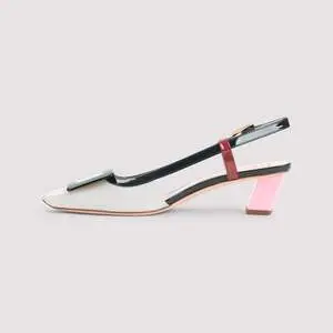 ROGER VIVIER Bv Lacquered Buckle 45 Pumps