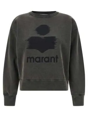 Isabel Marant Étoile Mobyli' Logo Sweatshirt - Gray