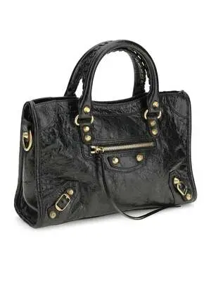 Balenciaga Le City Arena Small Bag - Black