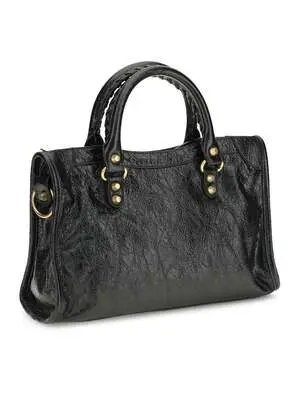 Balenciaga Le City Arena Small Bag - Black